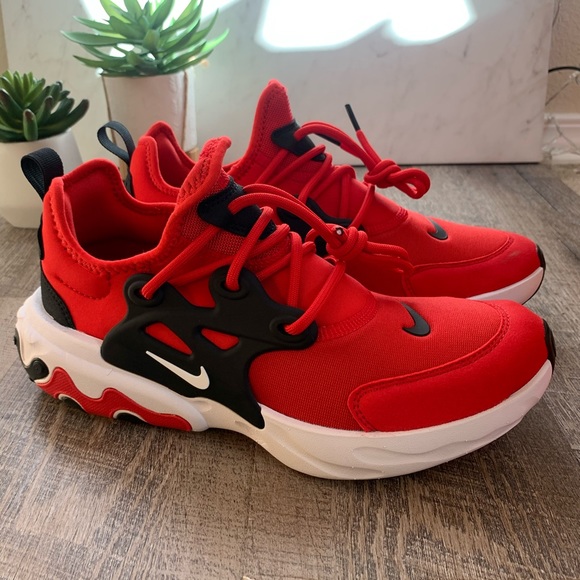 Nike | Shoes | Nike React Presto University Red | Poshmark